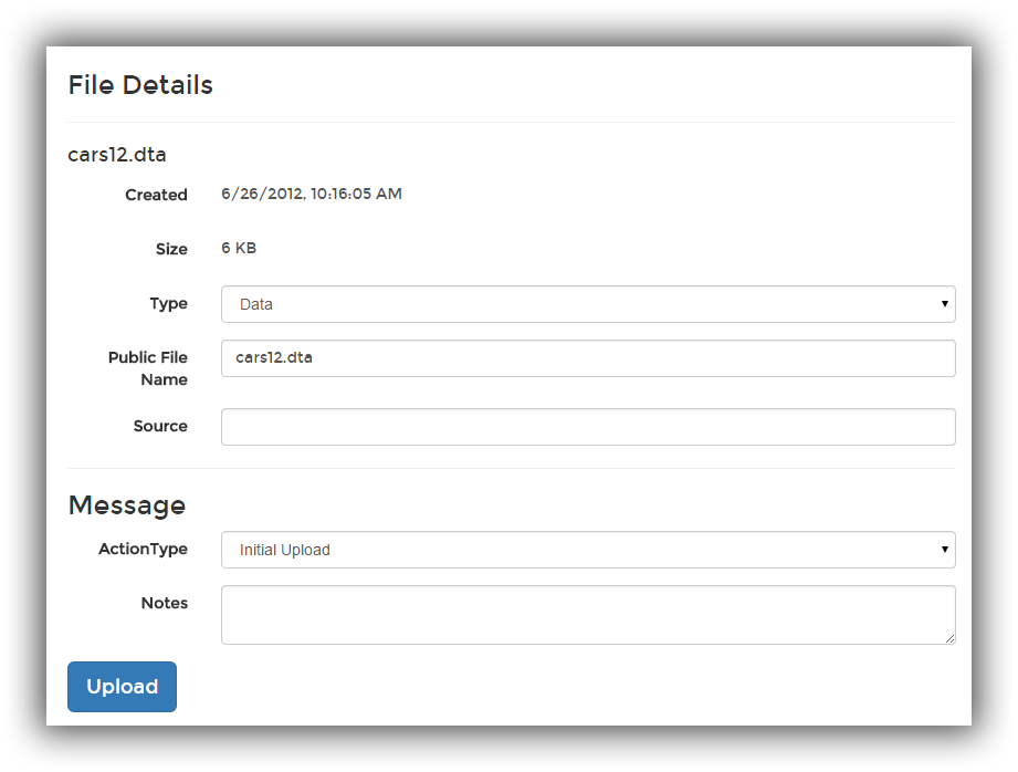 Upload Files Colectica 7 2 Documentation